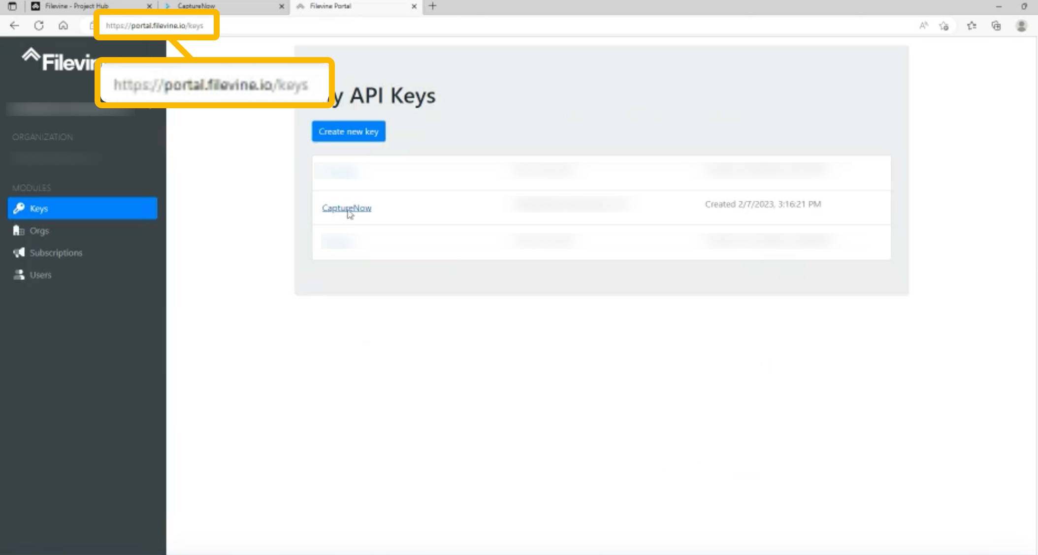 Integrate CaptureNow with FileVine – CaptureNow